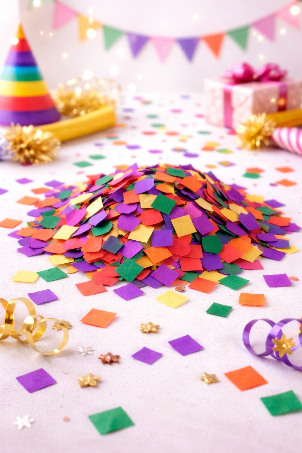 Tissue Paper Confetti | Square → Wrap Loom